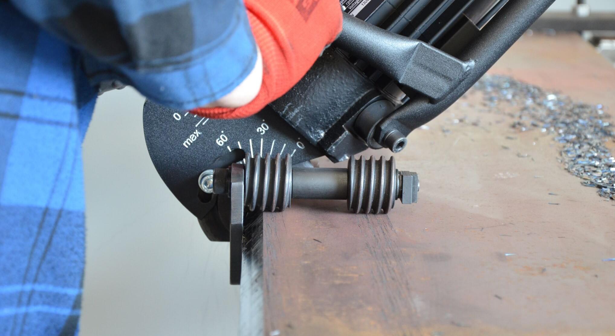 MAXCLINE - Handheld plate bevelling machine | BEVEL