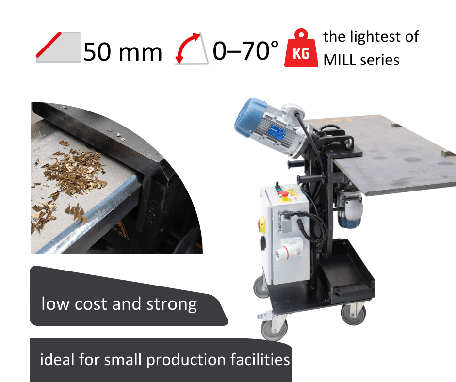Plate bevelling machines | BEVEL